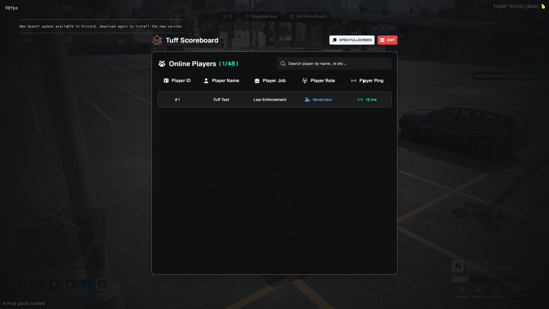 [Free] Tuff Advance Scoreboard - FiveM Releases - Cfx.re Community