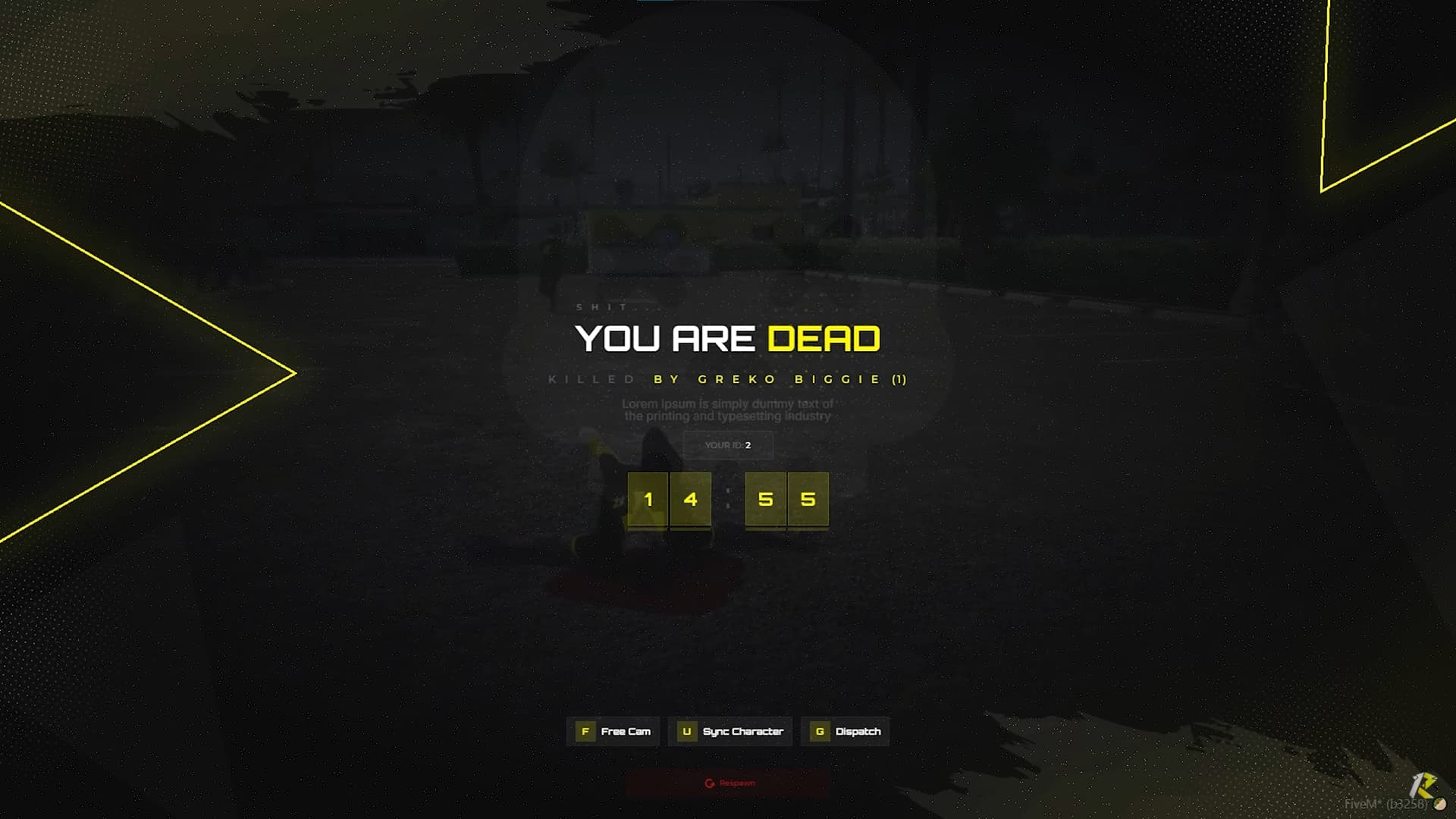 Modern Deathscreen - FiveM Releases - Cfx.re Community