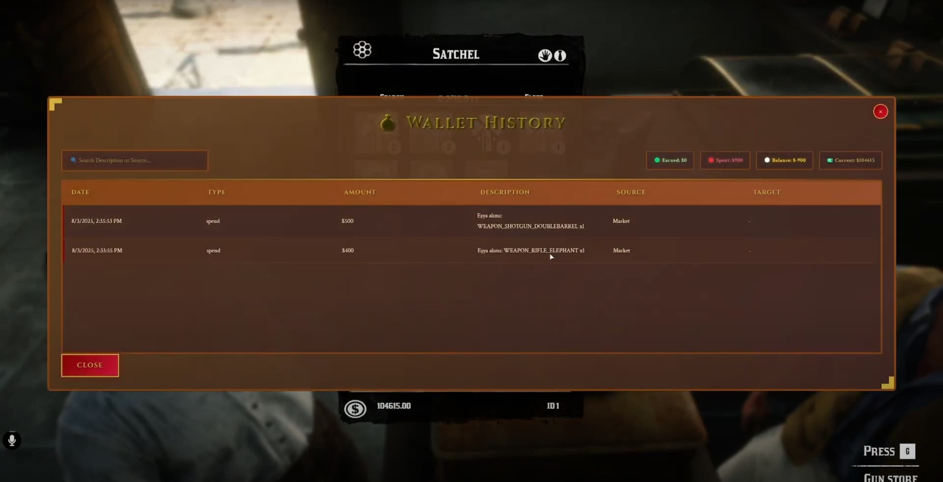 S - Wallet History - RedM Releases - Cfx.re Community