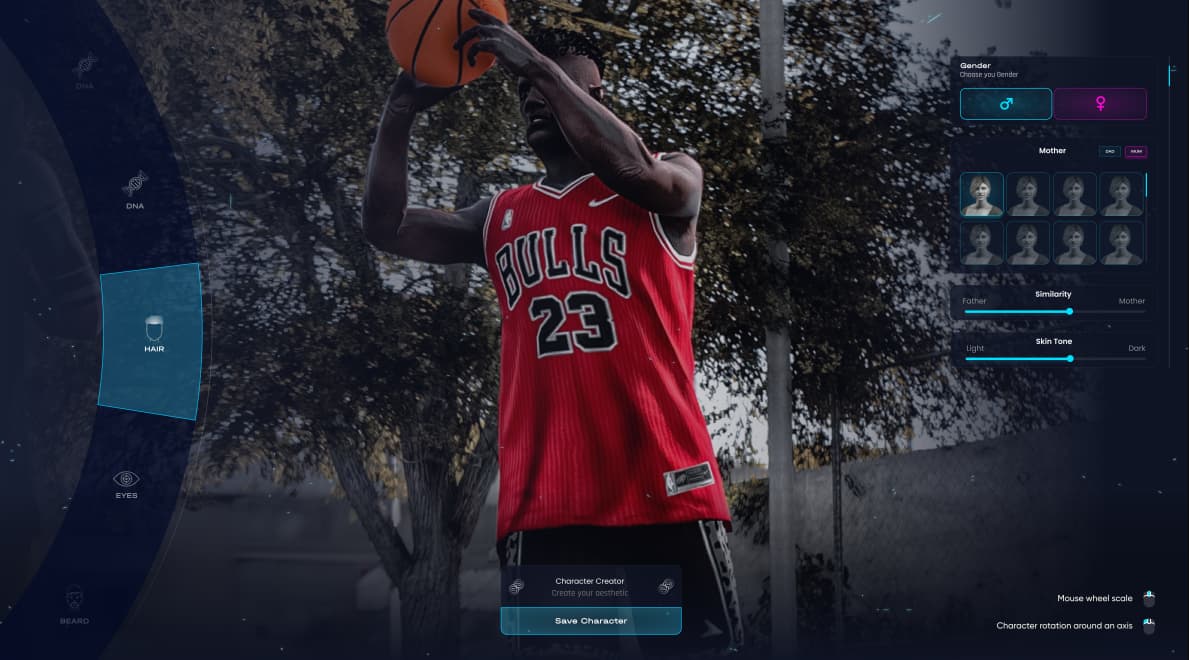 Sleek Multi Character + Character Creator compatible with illenium ...