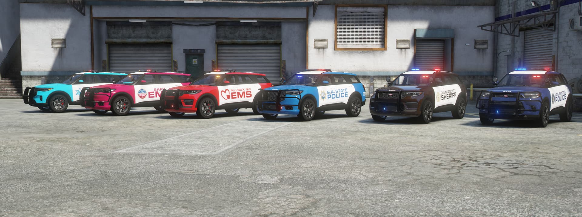 Police/EMS Scout XL W/ Widebody Kit (Non-ELS) (Callsign System) - FiveM ...