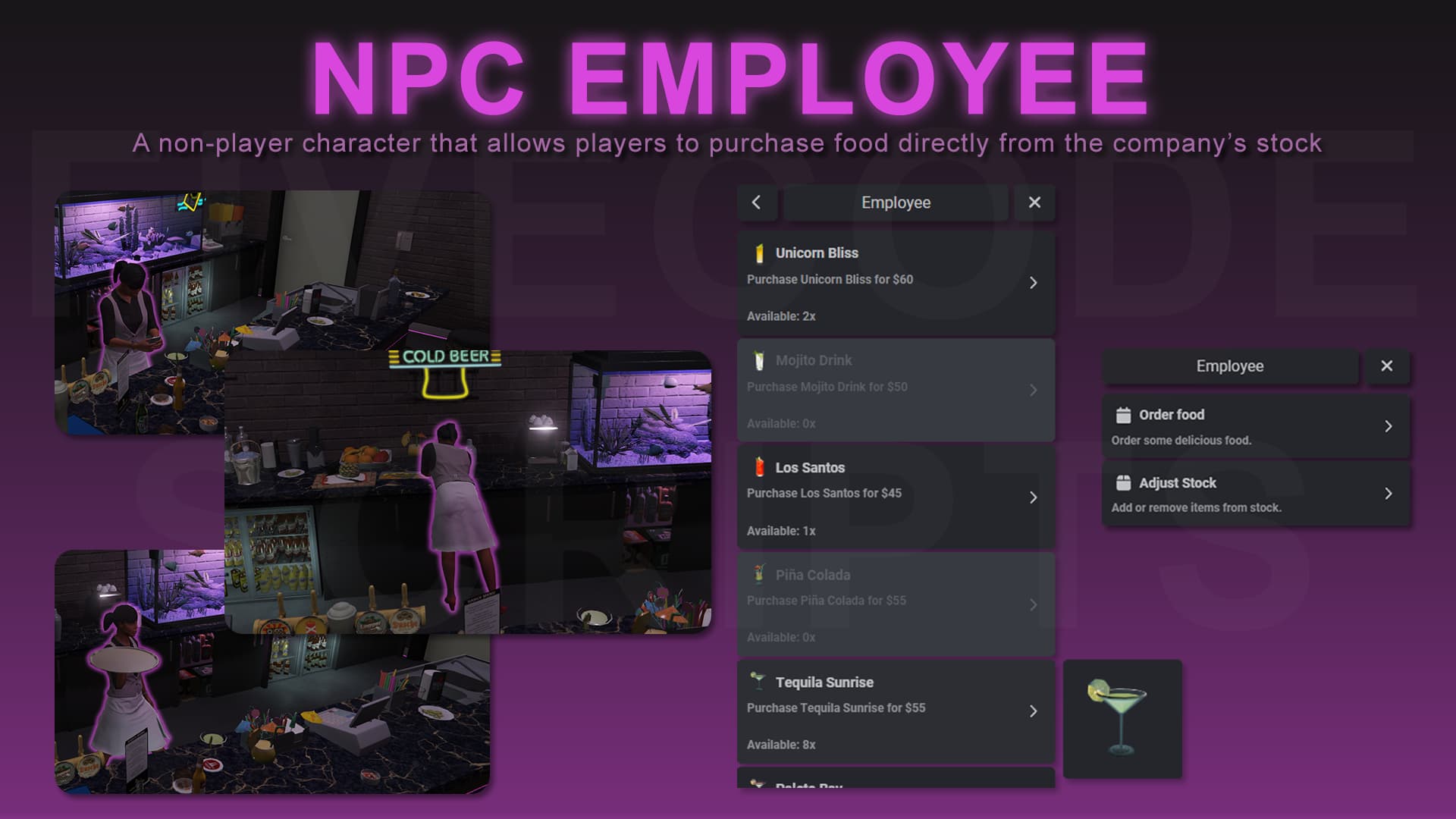 [PAID][ESX/QB/QBOX] Vanilla Unicorn Job - Advanced FiveM Job Script ...