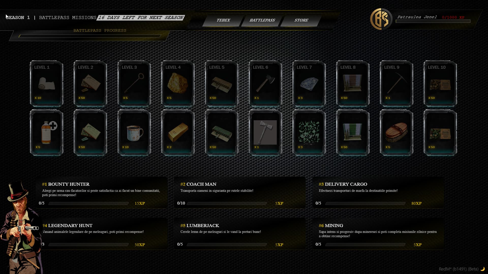 [Vorp][Rsg] BDO-BATTLEPASS | VIP TEBEX SISTEM - RedM Releases - Cfx.re ...