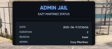 [$1] [ESX] Admin Jail Menu - FiveM Releases - Cfx.re Community