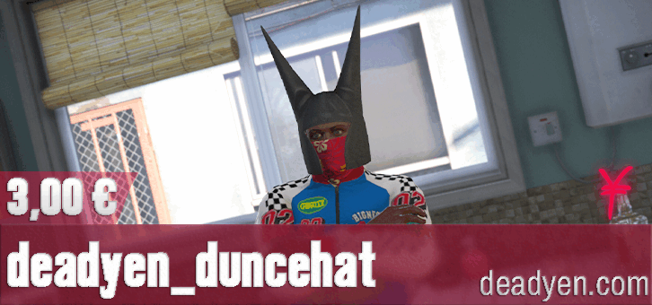 ¥ Devil Dunce Hat [LODs, MP M&F] - FiveM Releases - Cfx.re Community