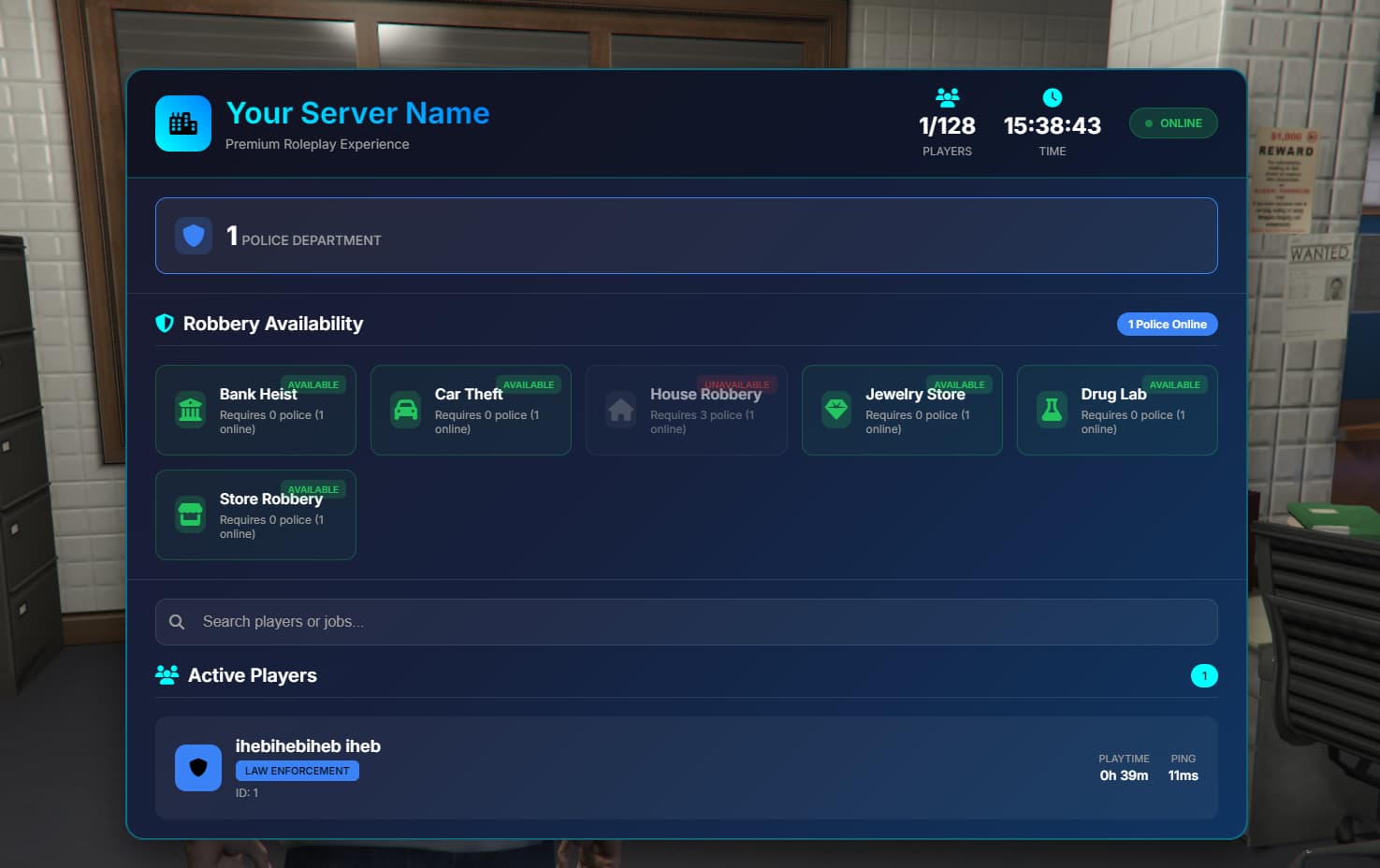 [FREE] Advanced Scoreboard System for QBCore - FiveM Releases - Cfx.re ...