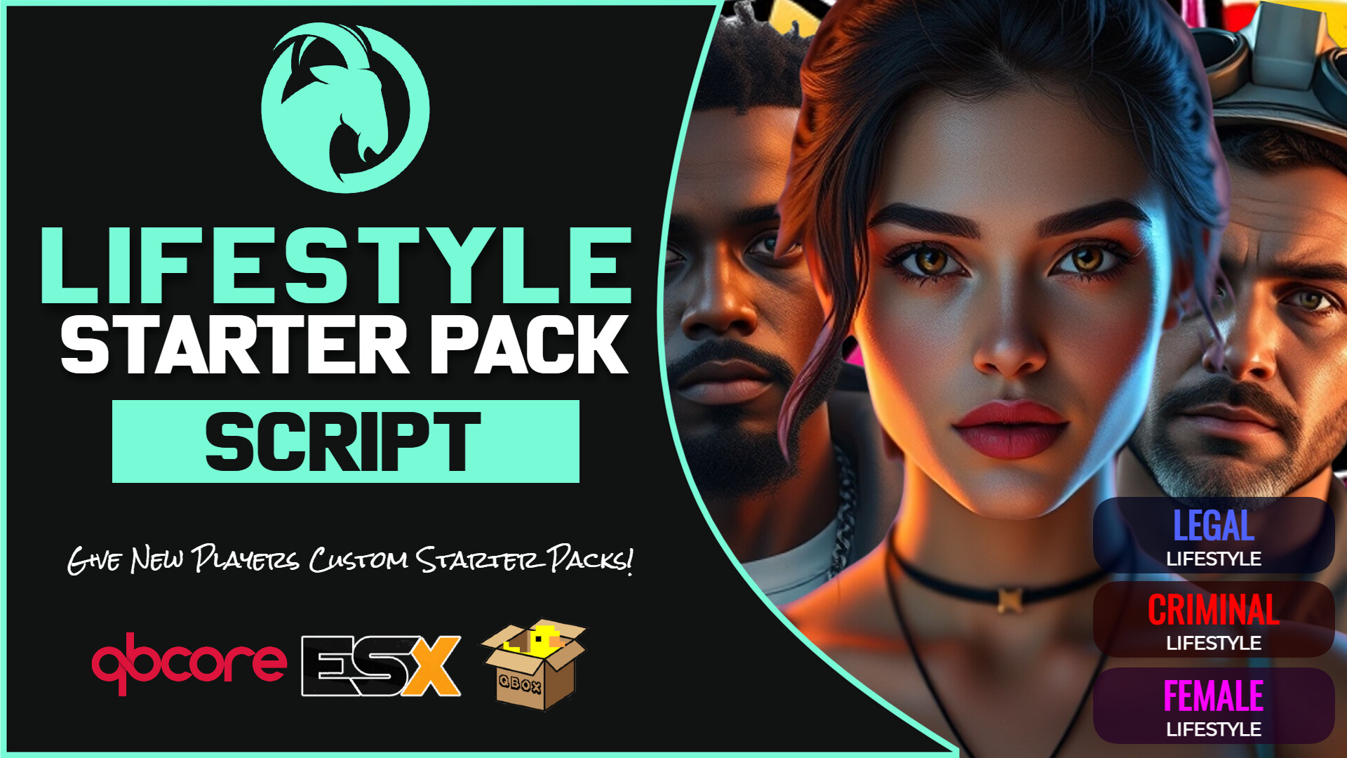 Lifestyle Starter Pack [QBCore][Qbox][ESX] - FiveM Releases - Cfx.re Community