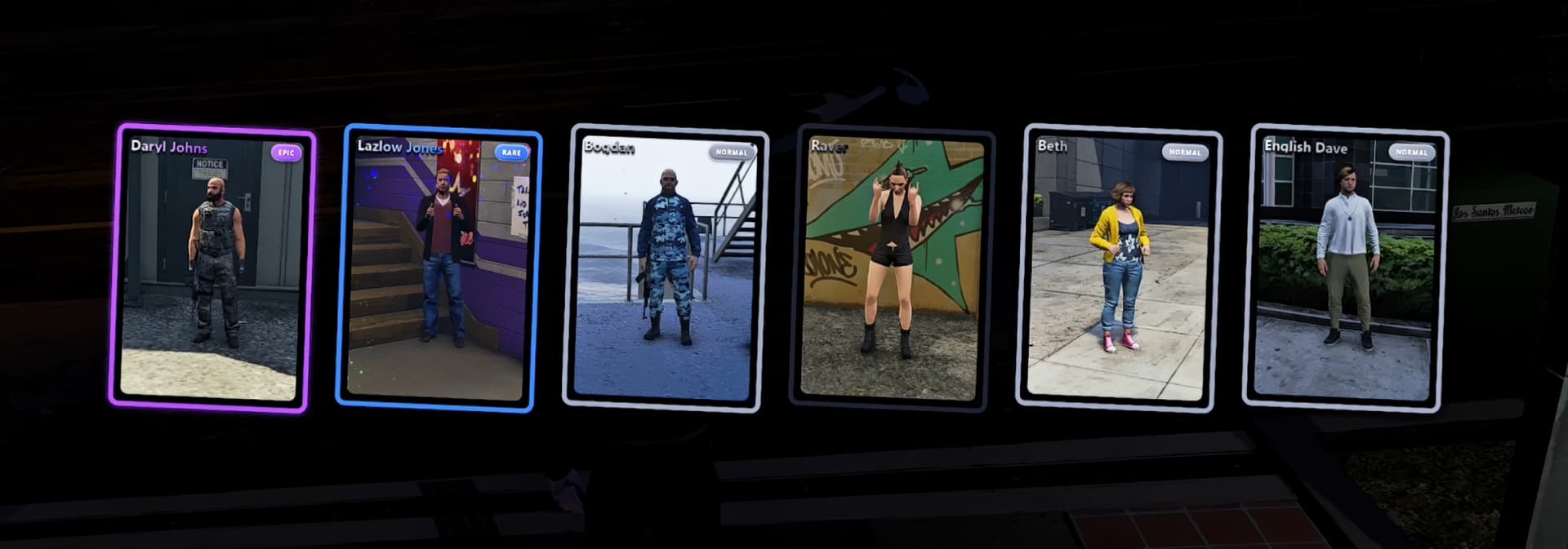 Jim-G Trading Cards - FiveM Releases - Cfx.re Community