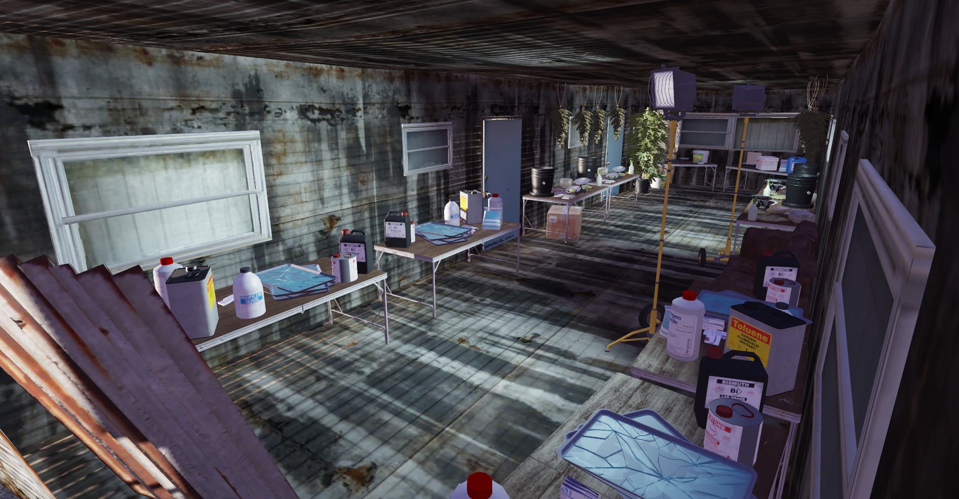 [FREE][YMAP] Stab City Drug Lab Interior – Meth + Weed Setup - FiveM ...