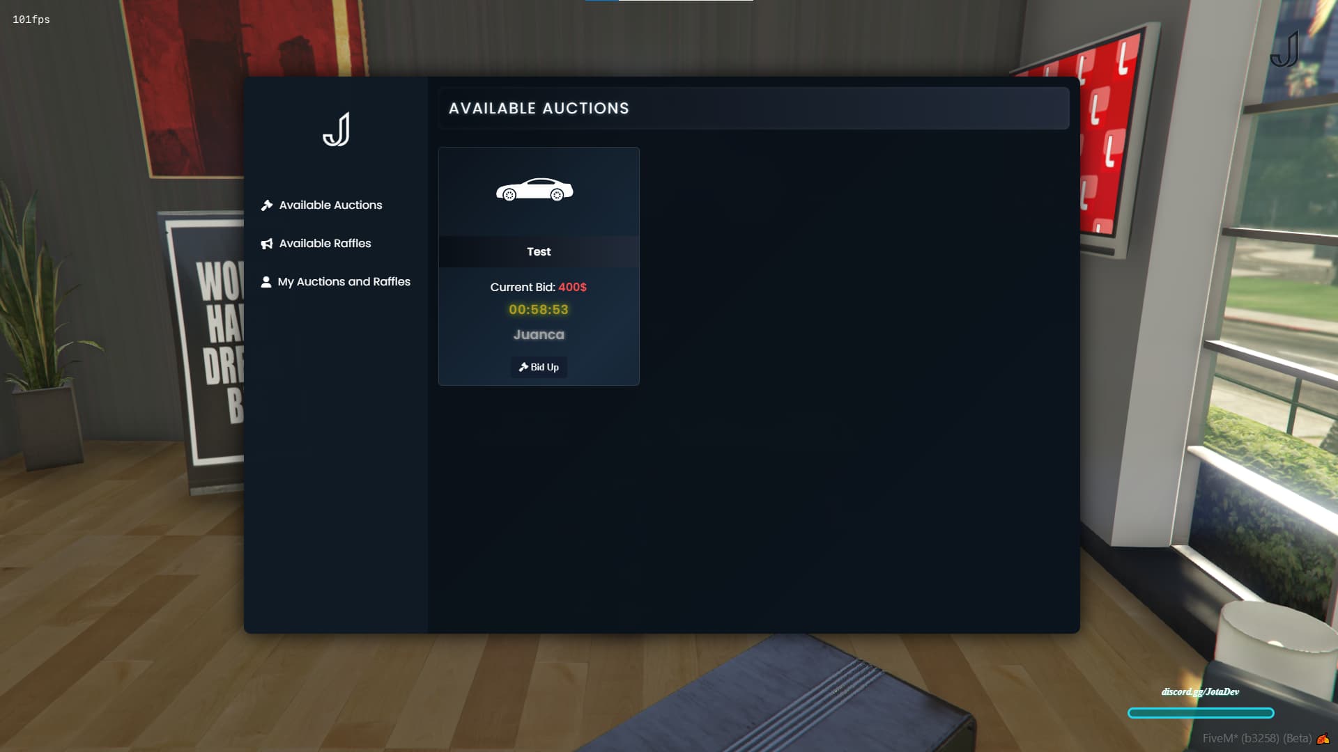 [NEW] Auction System & Raffle System FiveM Script | ESX & QB-Core ...