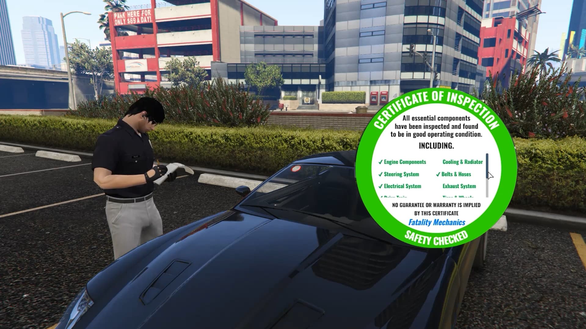 [Release] [ESX / QB / OX] Inspection Tag System | Mechanic Dashboard ...