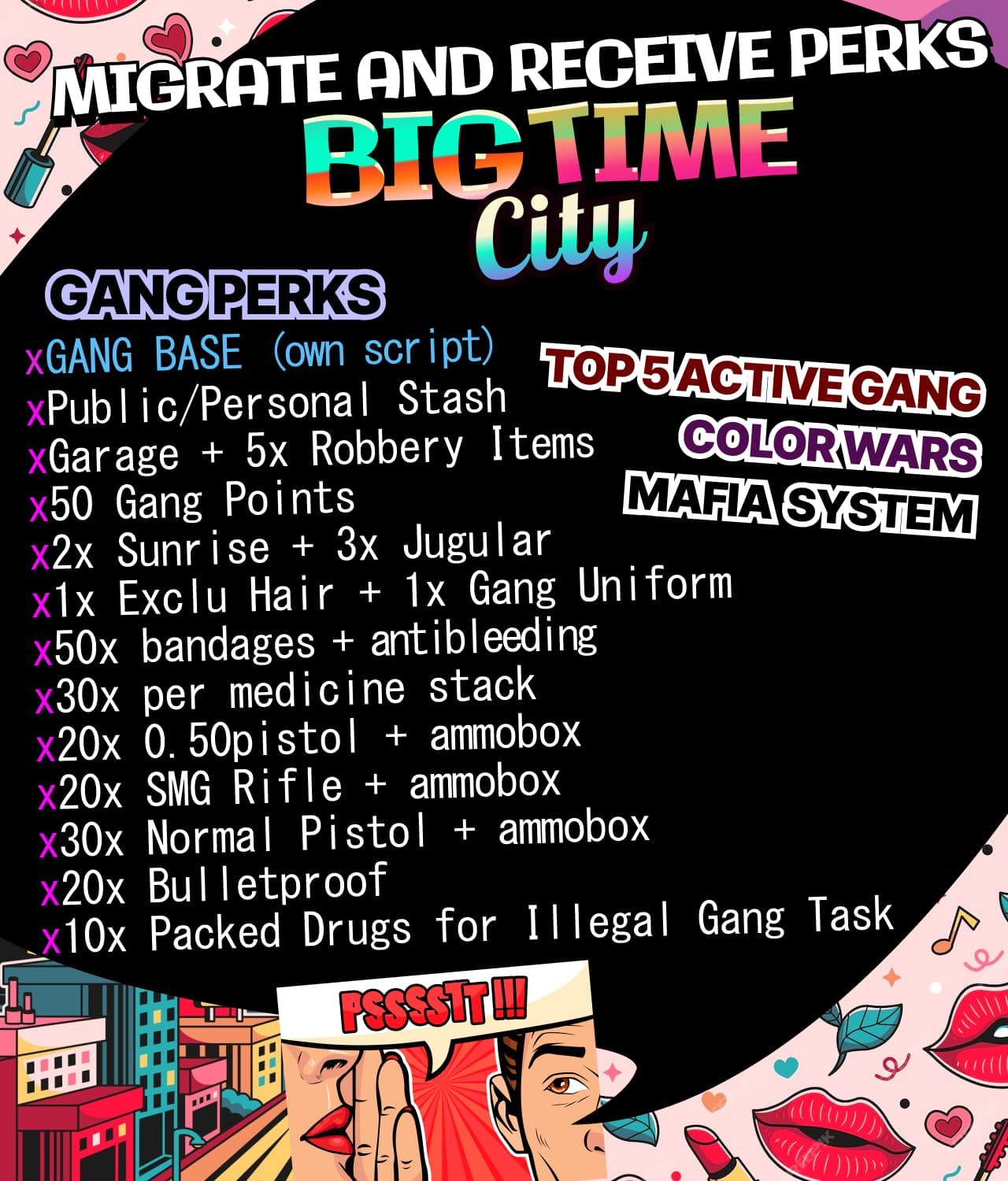[r18+] big time city rp | new concept city | e-girl & streamer friendly ...