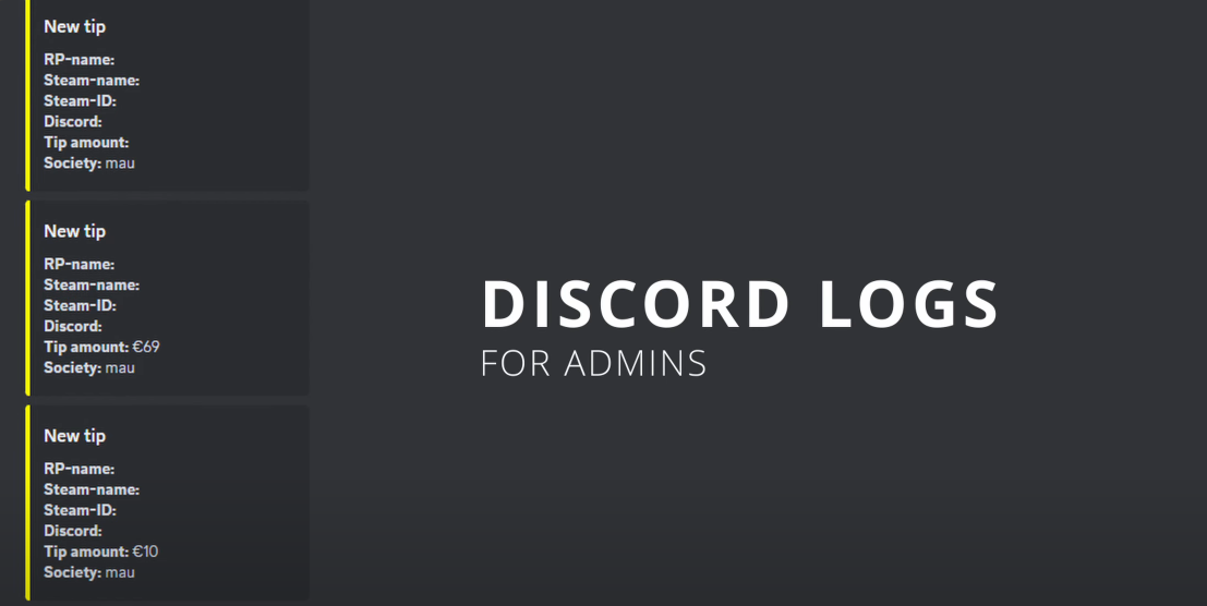 [ESX/QB] FiveM - Tipping System For Jobs - FiveM Releases - Cfx.re ...