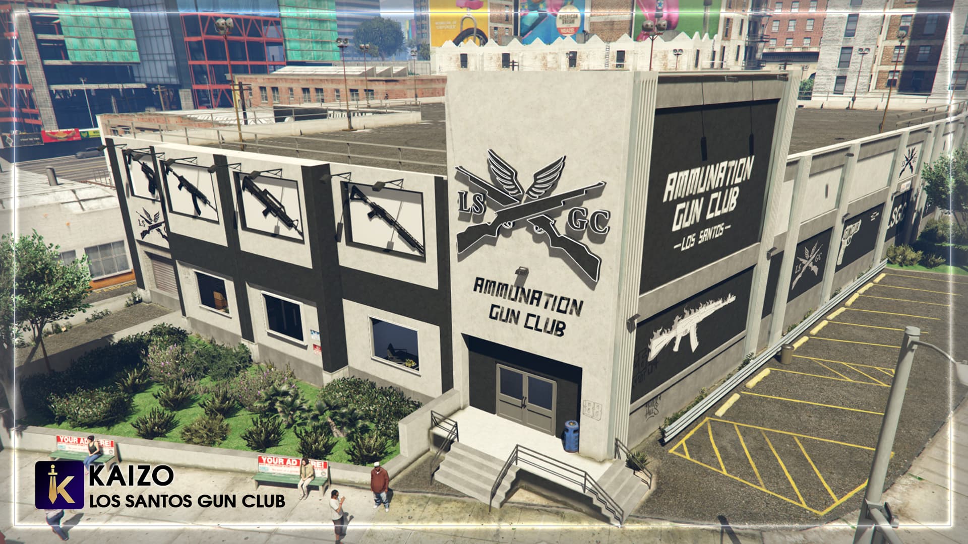 KAIZO GUN SHOP MLO V1 - Premium 4-Room Interior & Exterior Redesign ...
