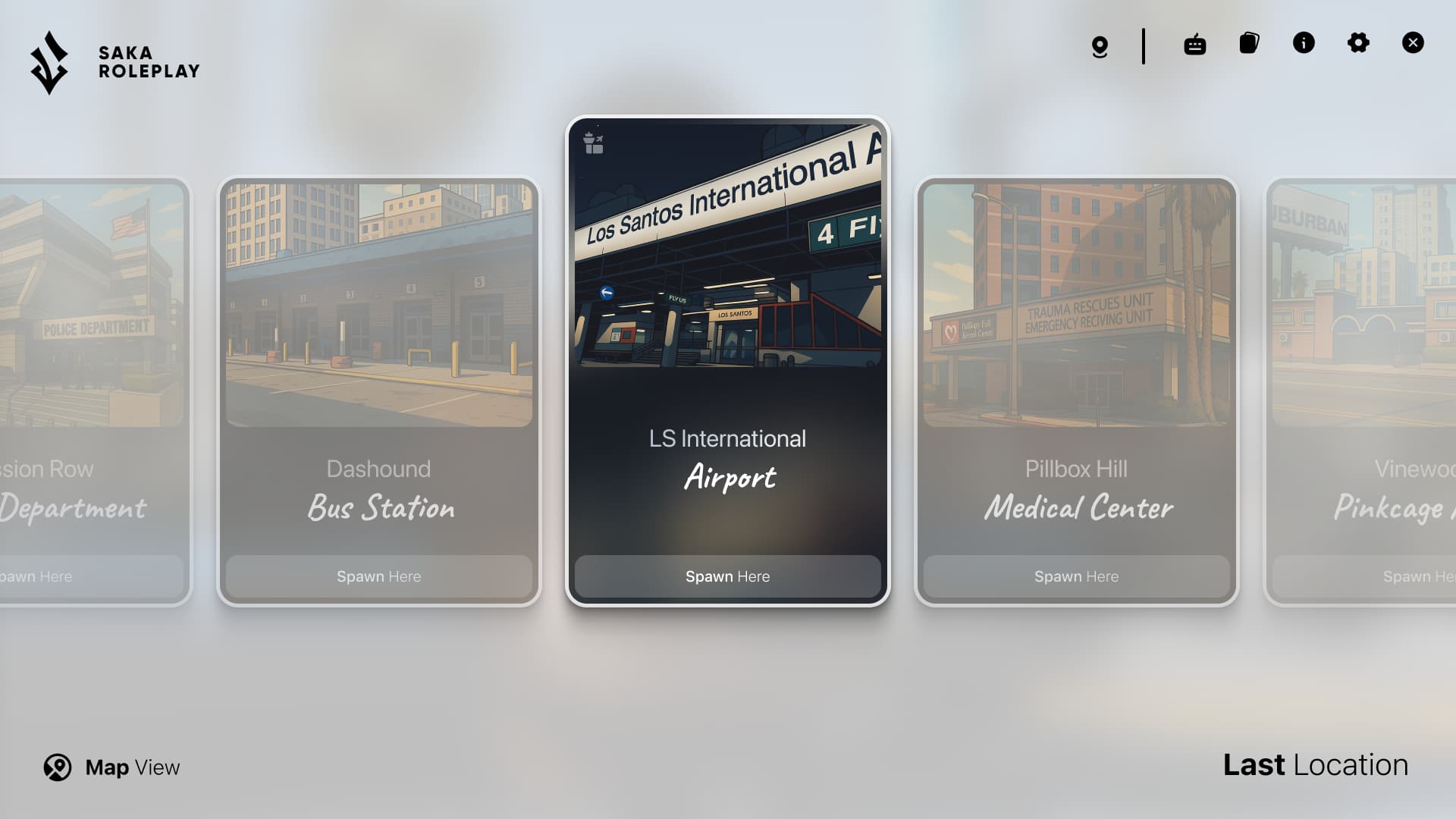 Saka Start Up (Loadingscreen,Multicharacter & Spawn) - Advanced & Modern - FiveM Releases - Cfx ...