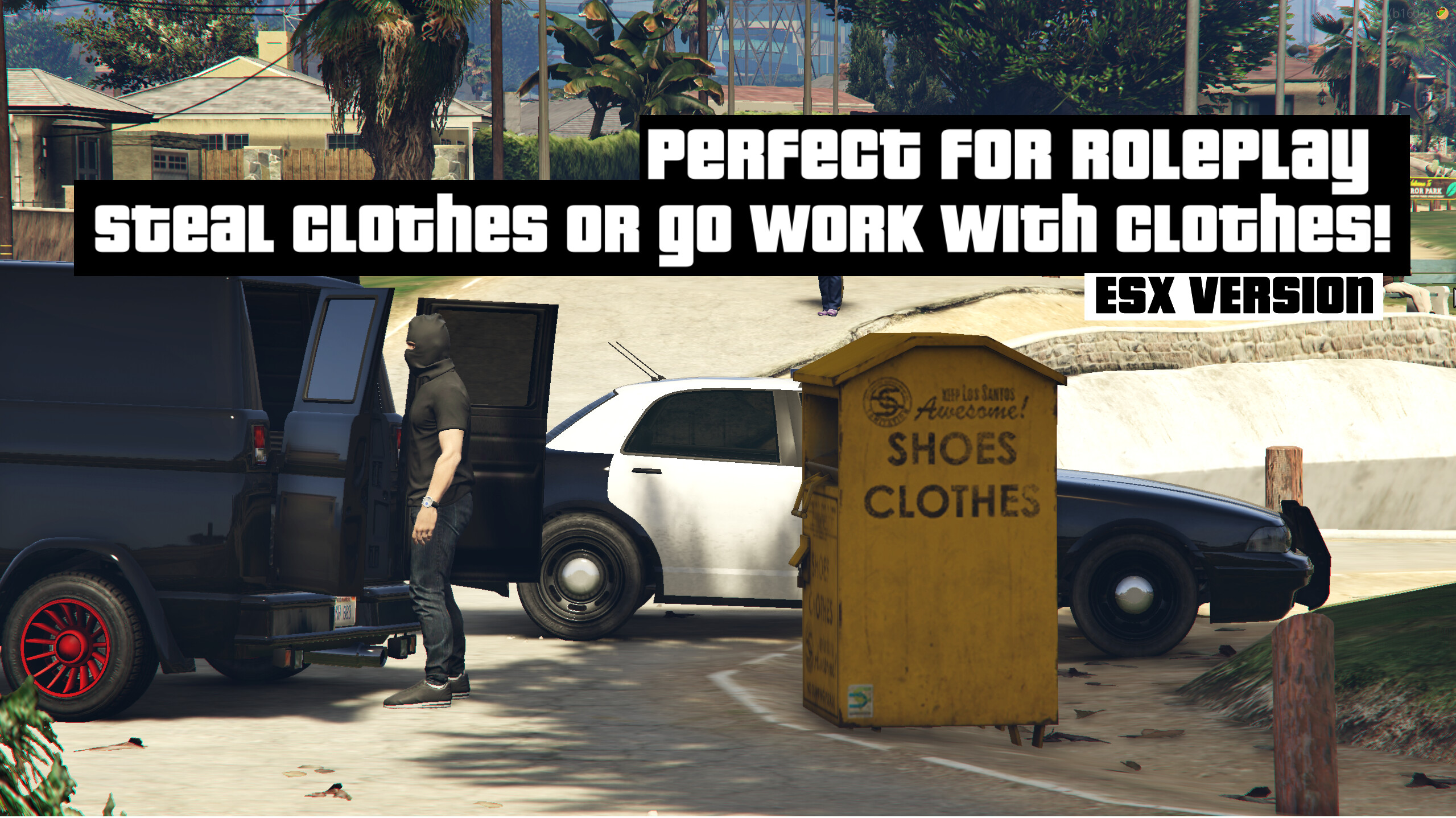 [ESX] Steal & Job Clothing system - FiveM Releases - Cfx.re Community