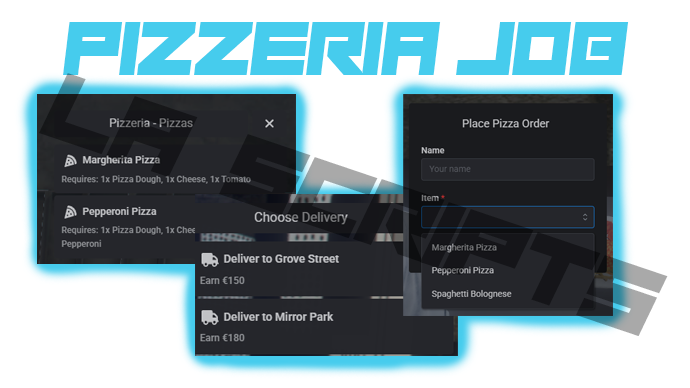 ESX/OX Pizzeria job - FiveM Releases - Cfx.re Community