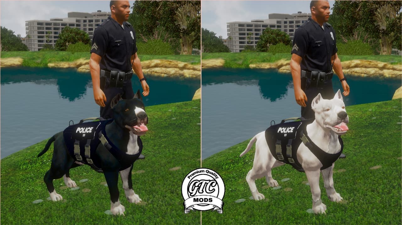 🐕[PAID] Pit Bull K9 Dog Pet for FiveM (Normal + K9 Police dog) - FiveM ...