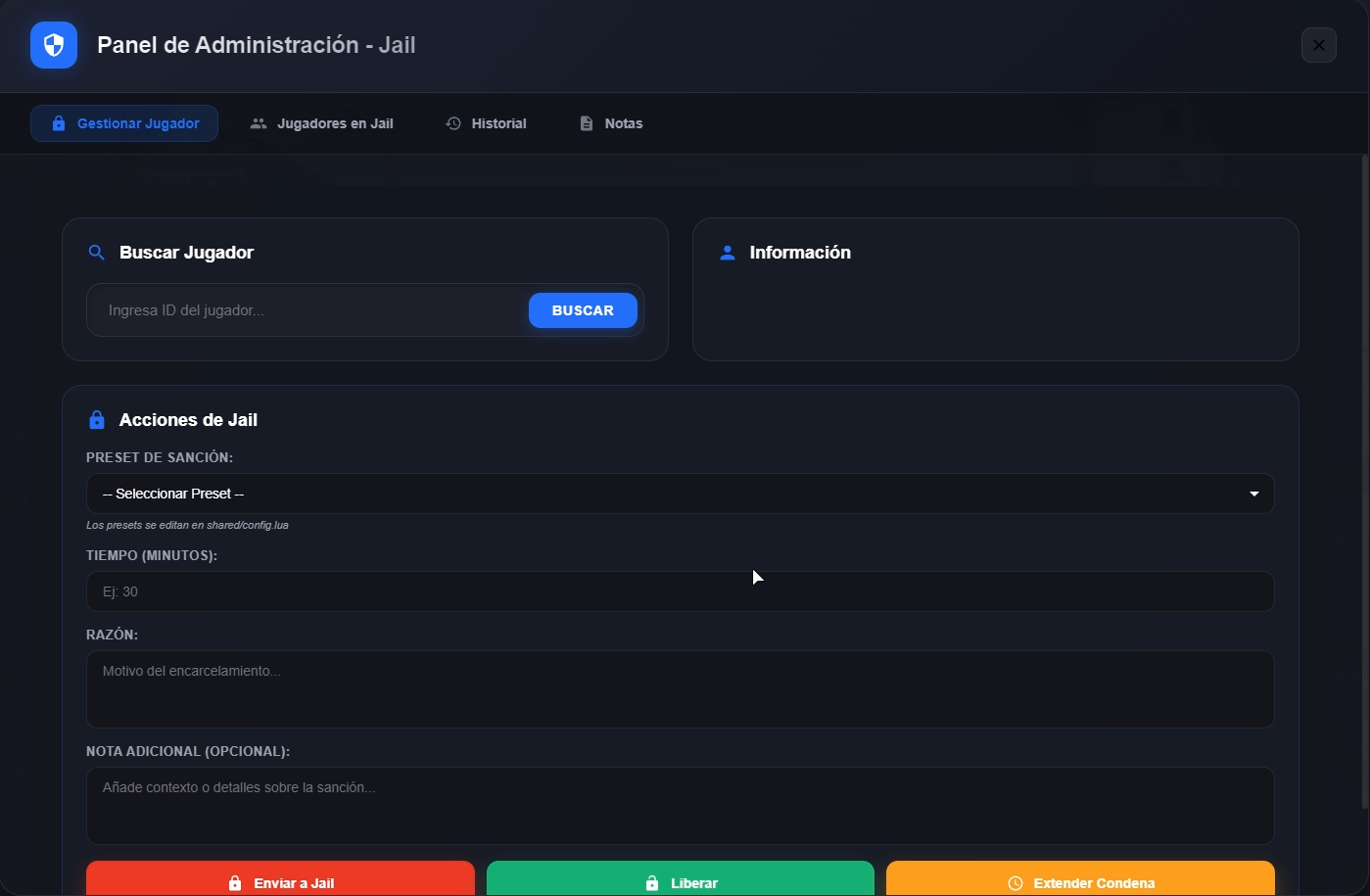 Advanced Jail System - ESX / QBCore - FiveM Releases - Cfx.re Community