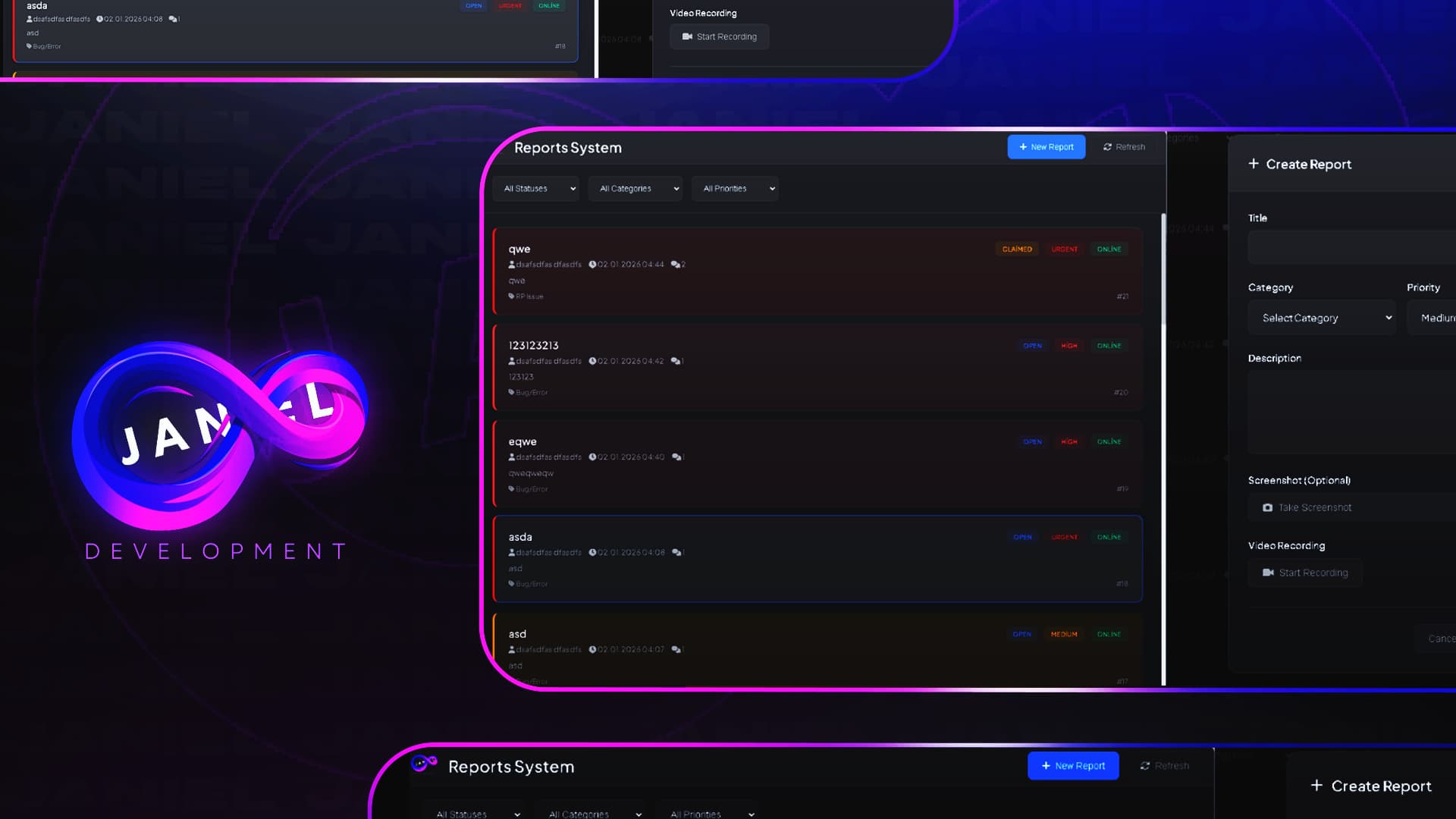 [PAID] Advanced Report System - FiveM Releases - Cfx.re Community