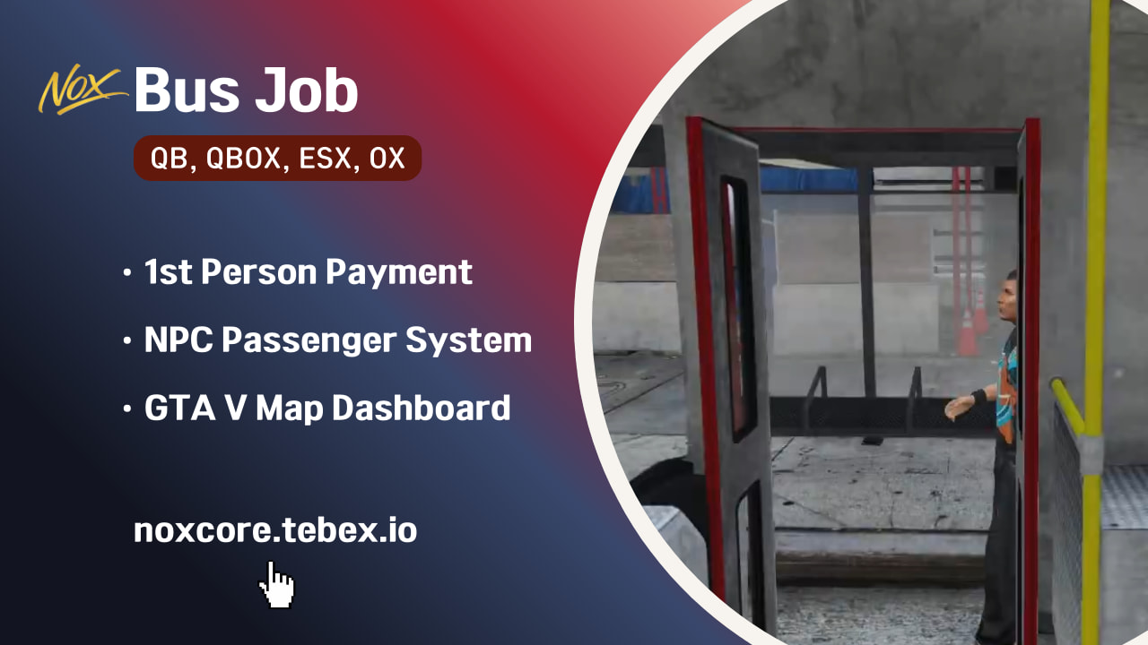 [FREE] Bus Job - FiveM Releases - Cfx.re Community