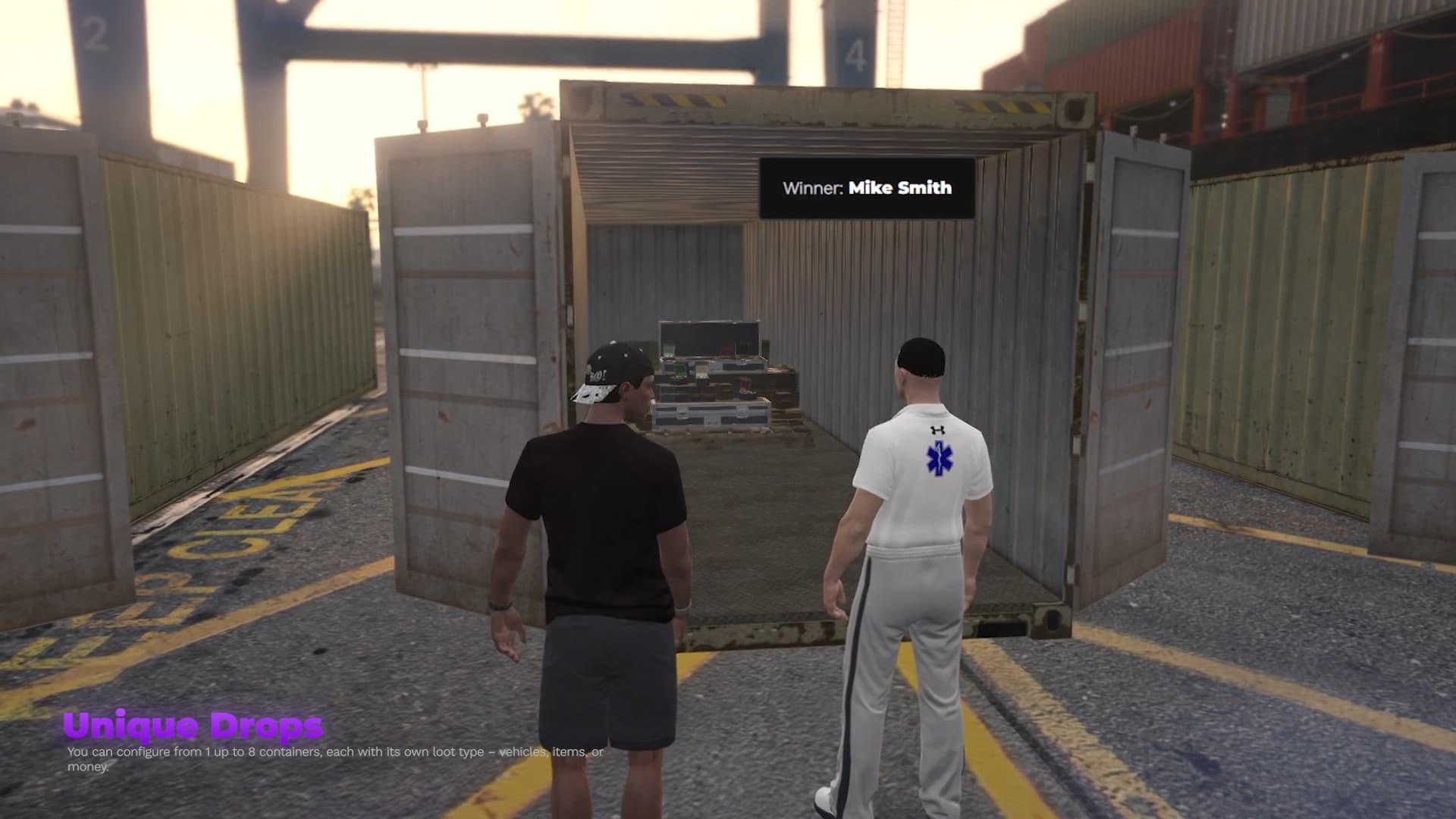 Container Wars with Crane Animation! - FiveM Search